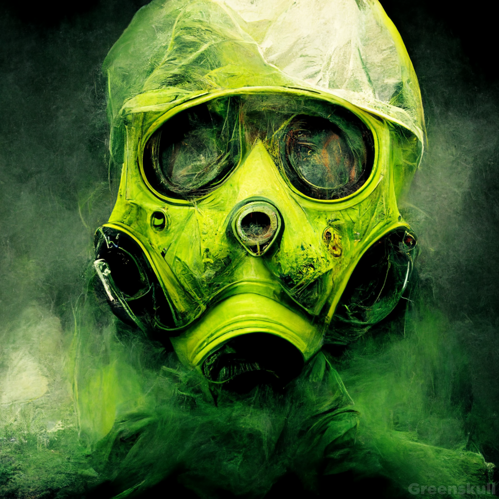 Hazmat, Green, Toxic, Horror, End of the World | GREENSKULL Hazmat, Green, Toxic, Horror, End of the World | GREENSKULL