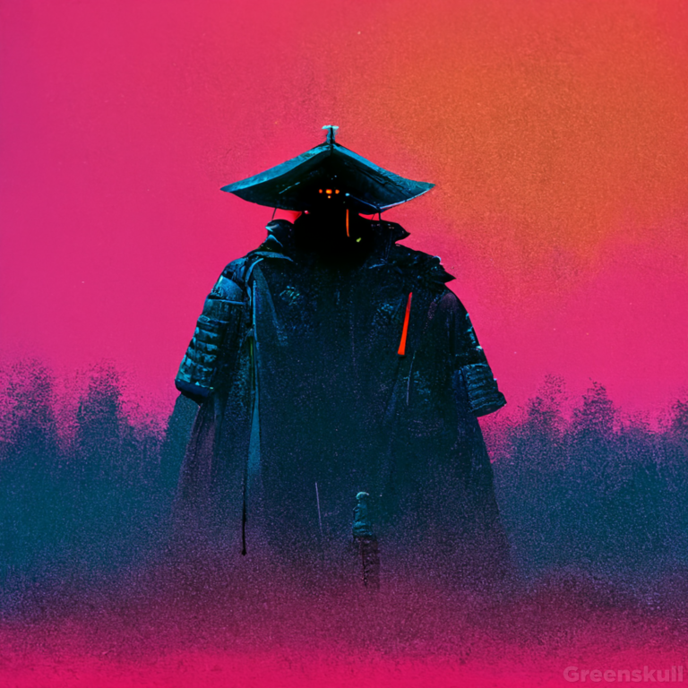 Neon Samurai | GREENSKULL